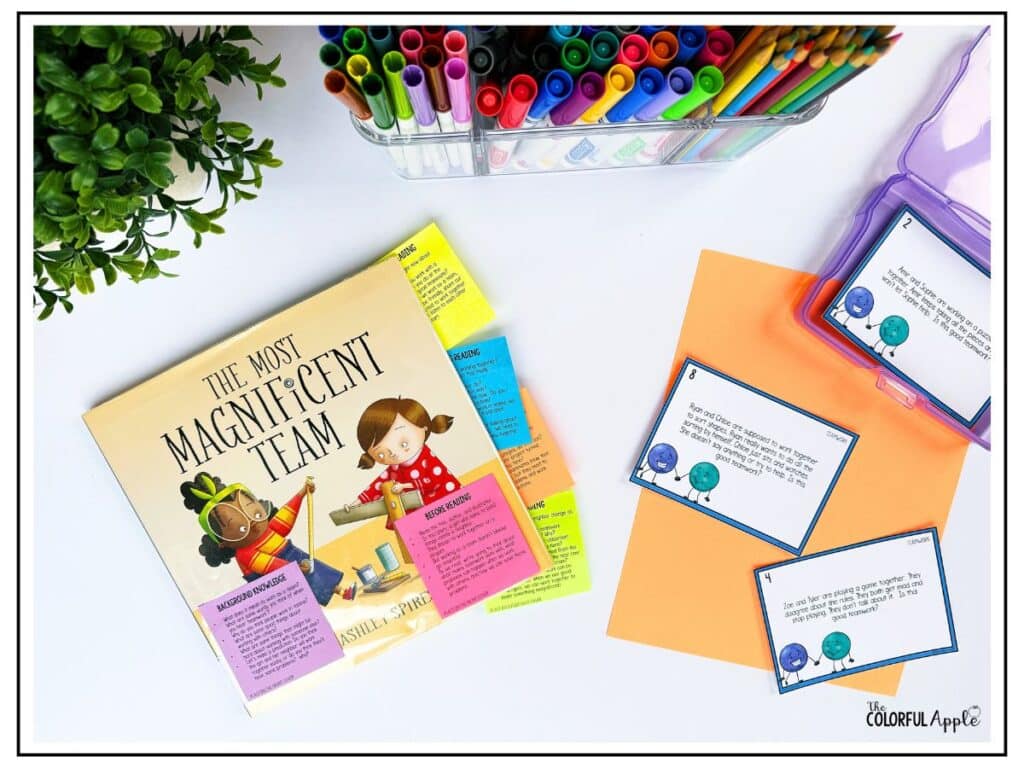 Teaching Teamwork with The Most Magnificent Team - The Colorful Apple