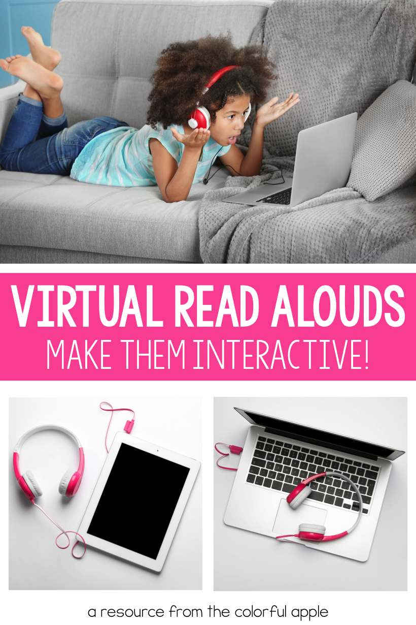 Making Online Read Alouds Interactive for Distance Learning