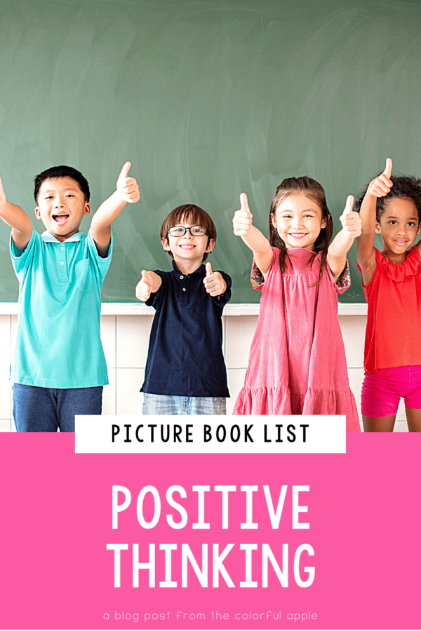 Picture Books about Positive Thinking Skills for Students