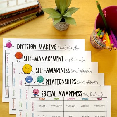 FREE Book List for Social Emotional Learning: Picture Books for the Class