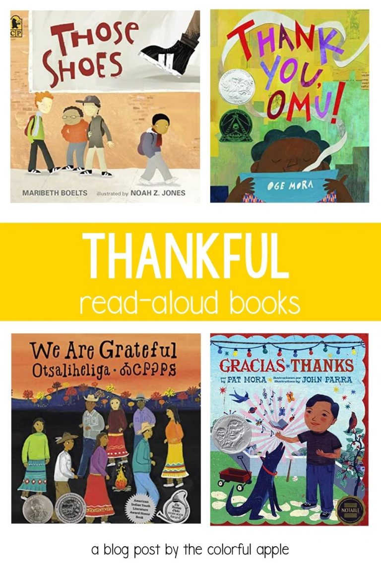 Thankful Read Aloud Books