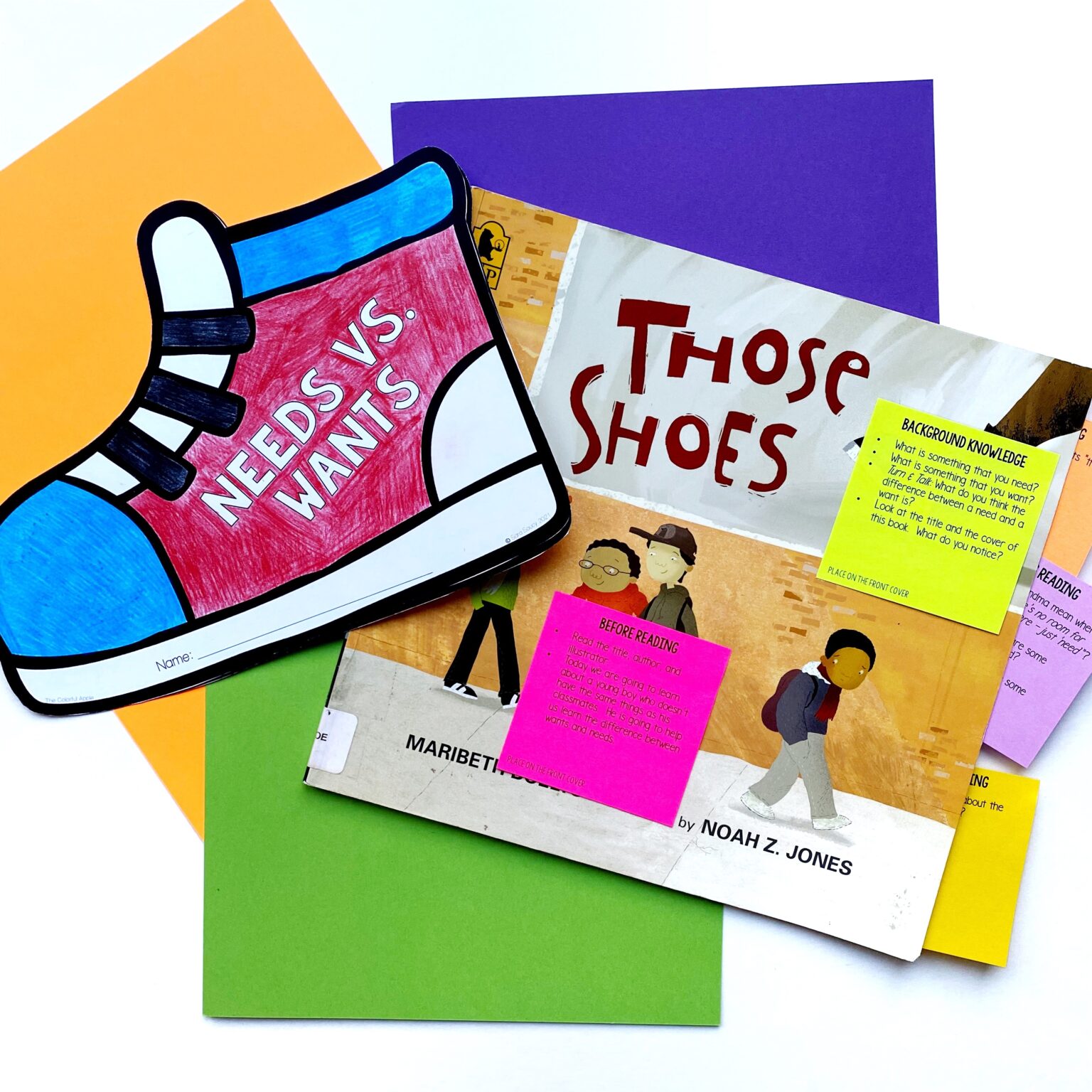 Wants vs Needs Picture Books