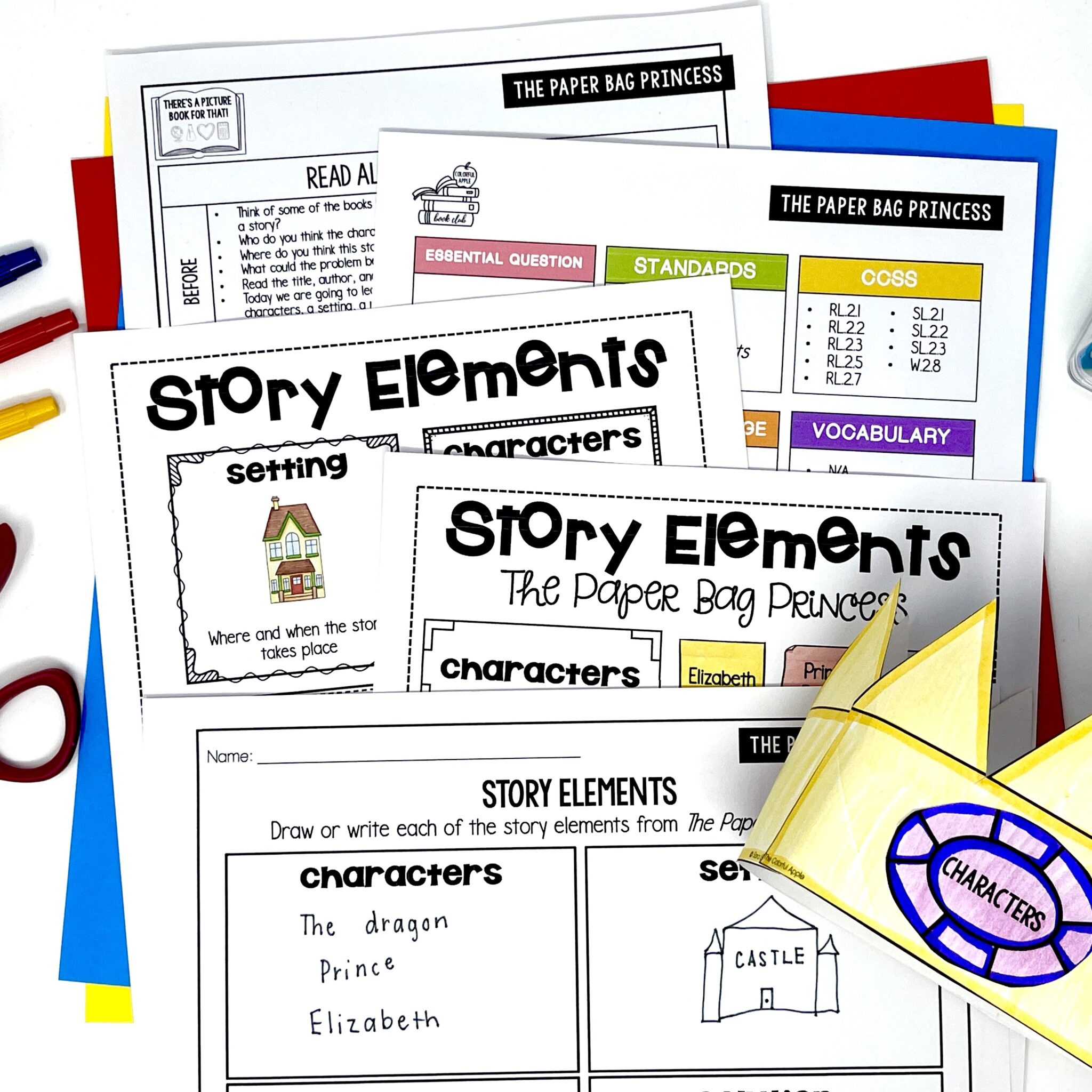 Story Elements Mentor Texts