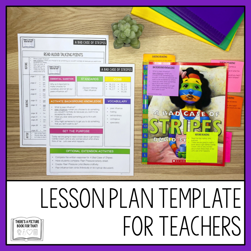 SEL Read Aloud: A Bad Case of Stripes - The Colorful Apple