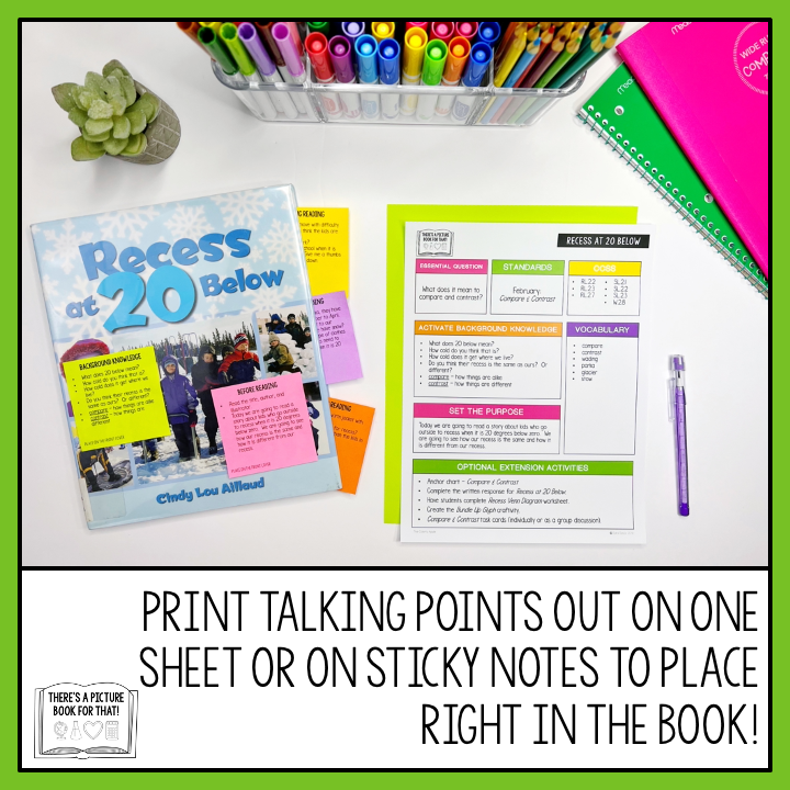 Recess at 20 Below - The Colorful Apple