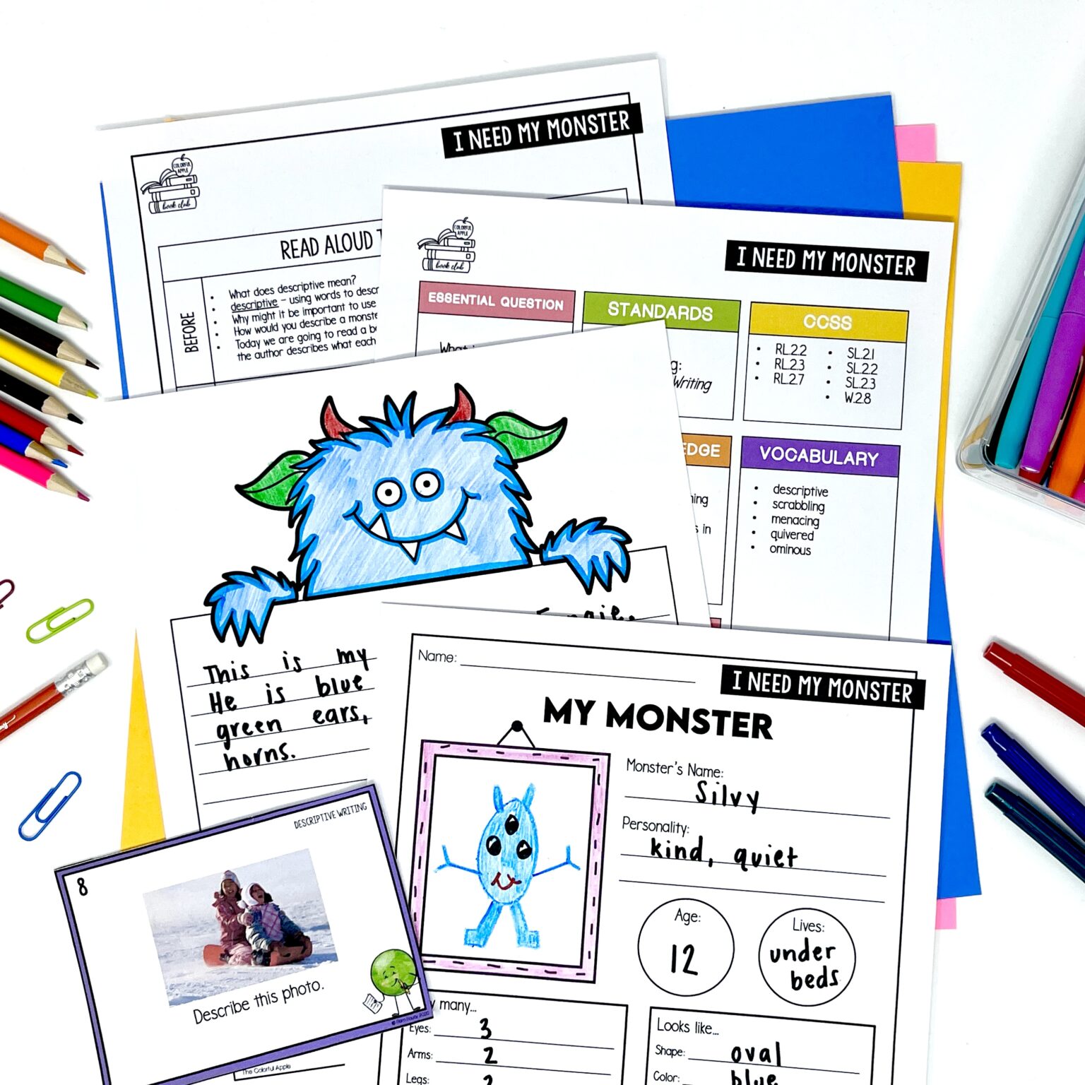 Picture Books to Teach Descriptive Writing – The Colorful Apple