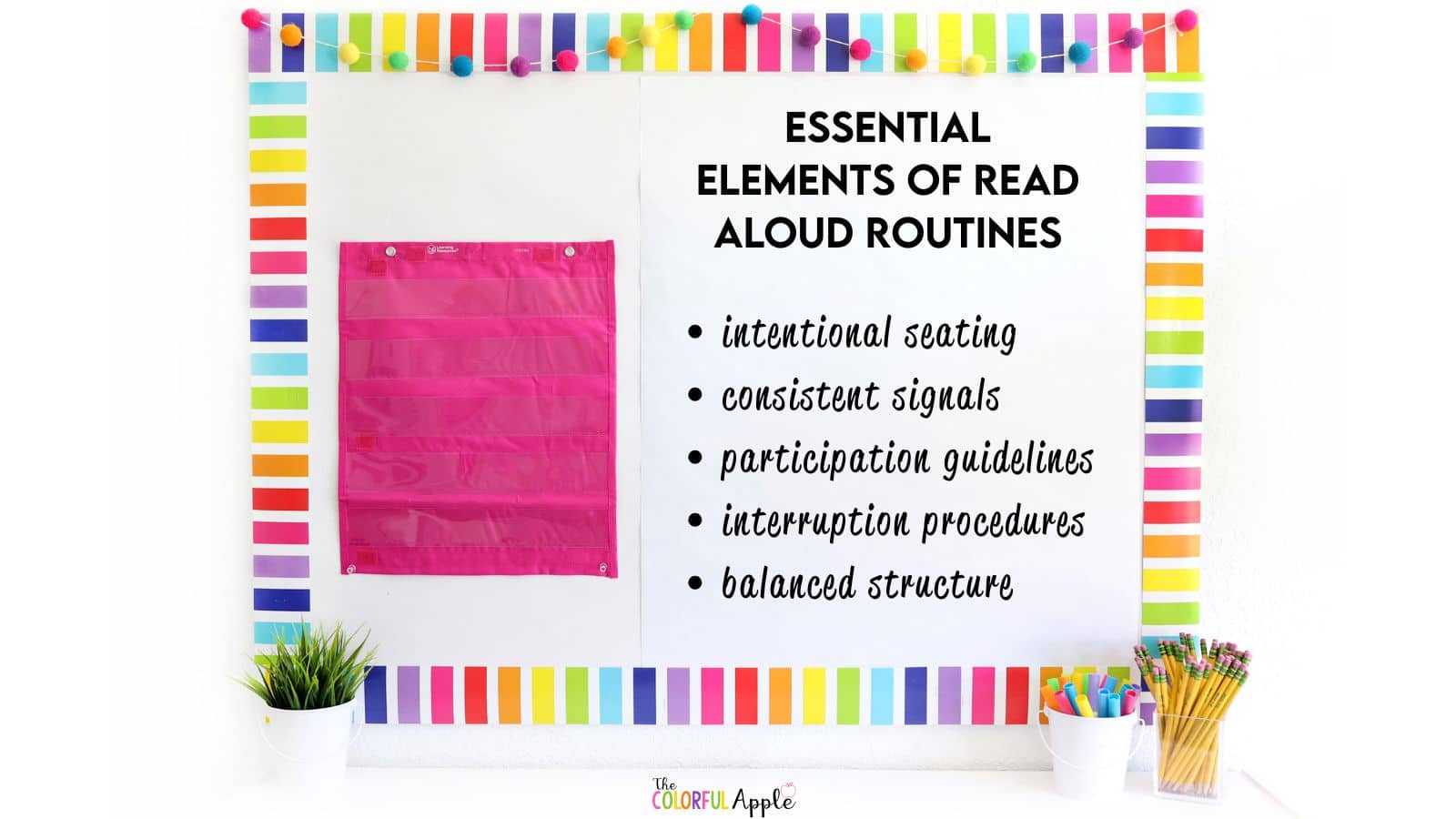Transform Your Read Alouds in the First Month of School - The Colorful ...
