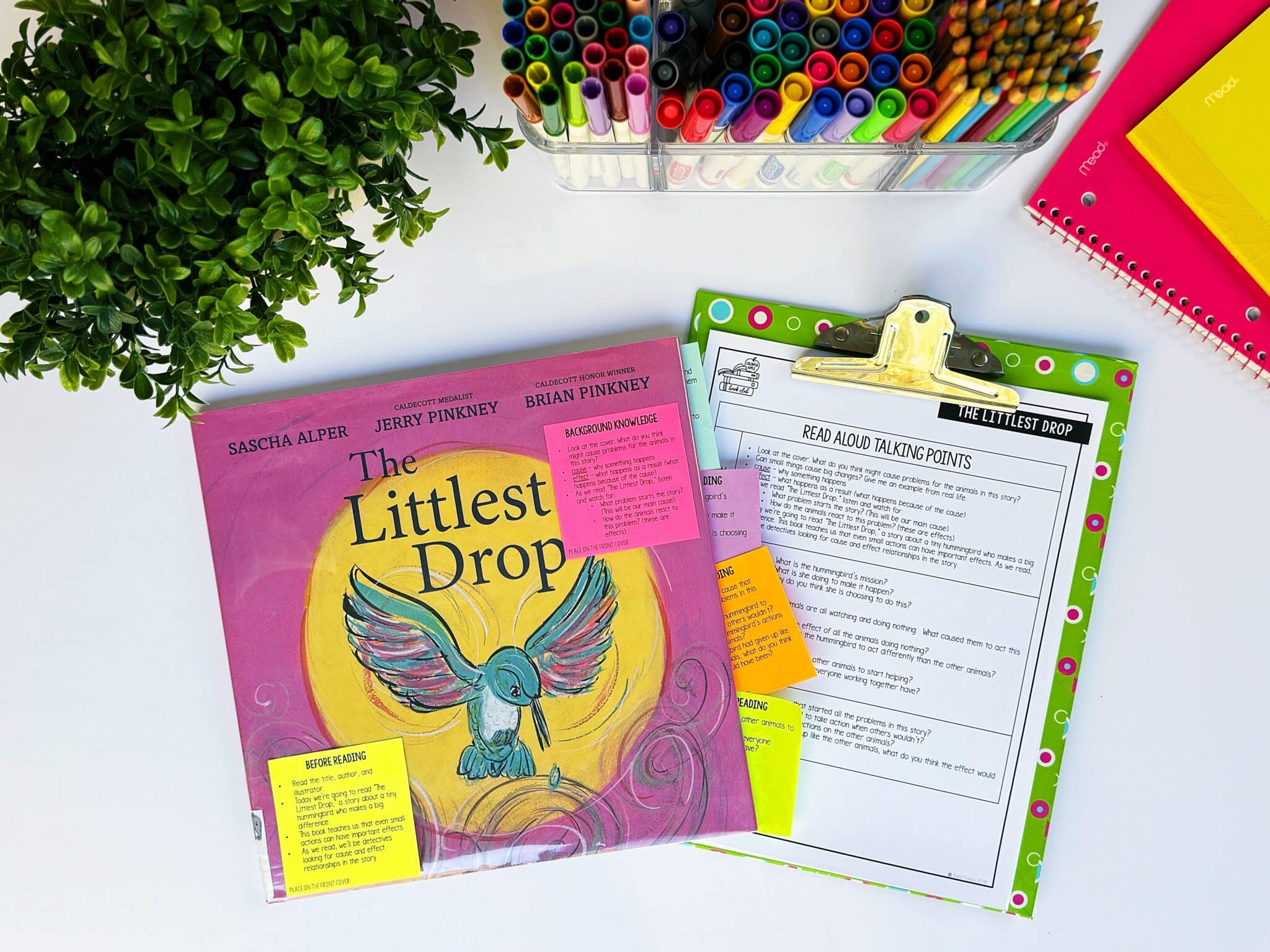 Teaching Cause and Effect with The Littlest Drop - The Colorful Apple