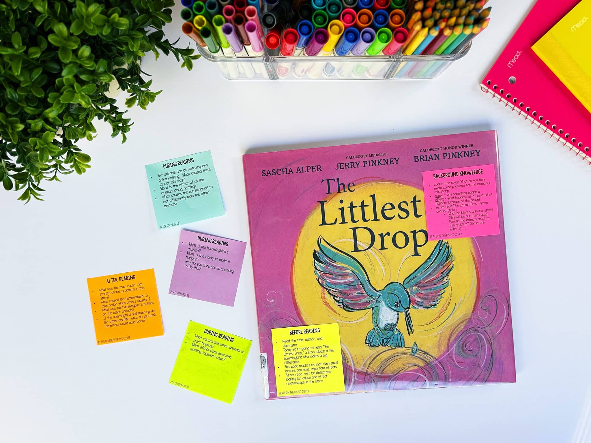 Teaching Cause and Effect with The Littlest Drop - The Colorful Apple