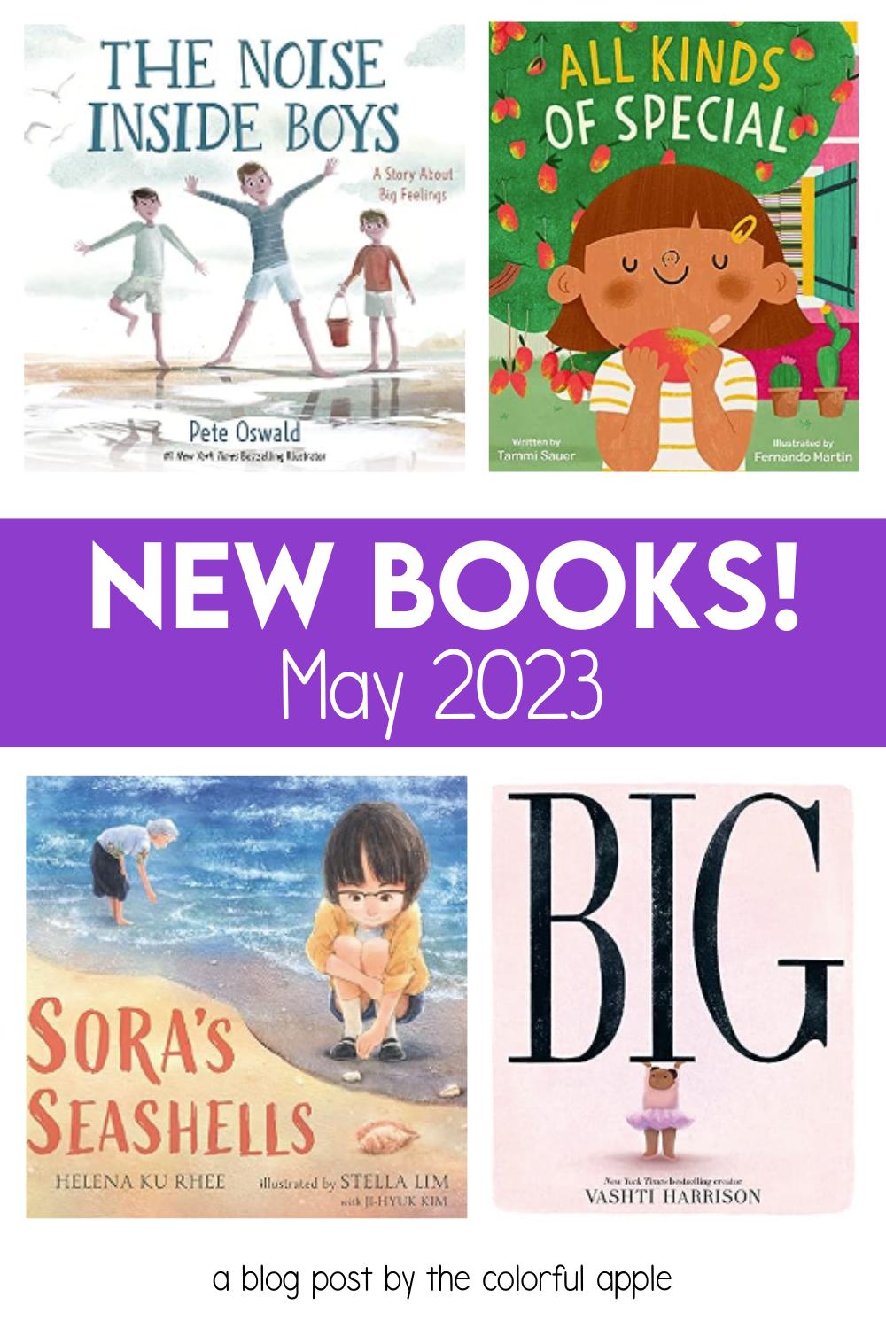 New May Books 2023 - The Colorful Apple