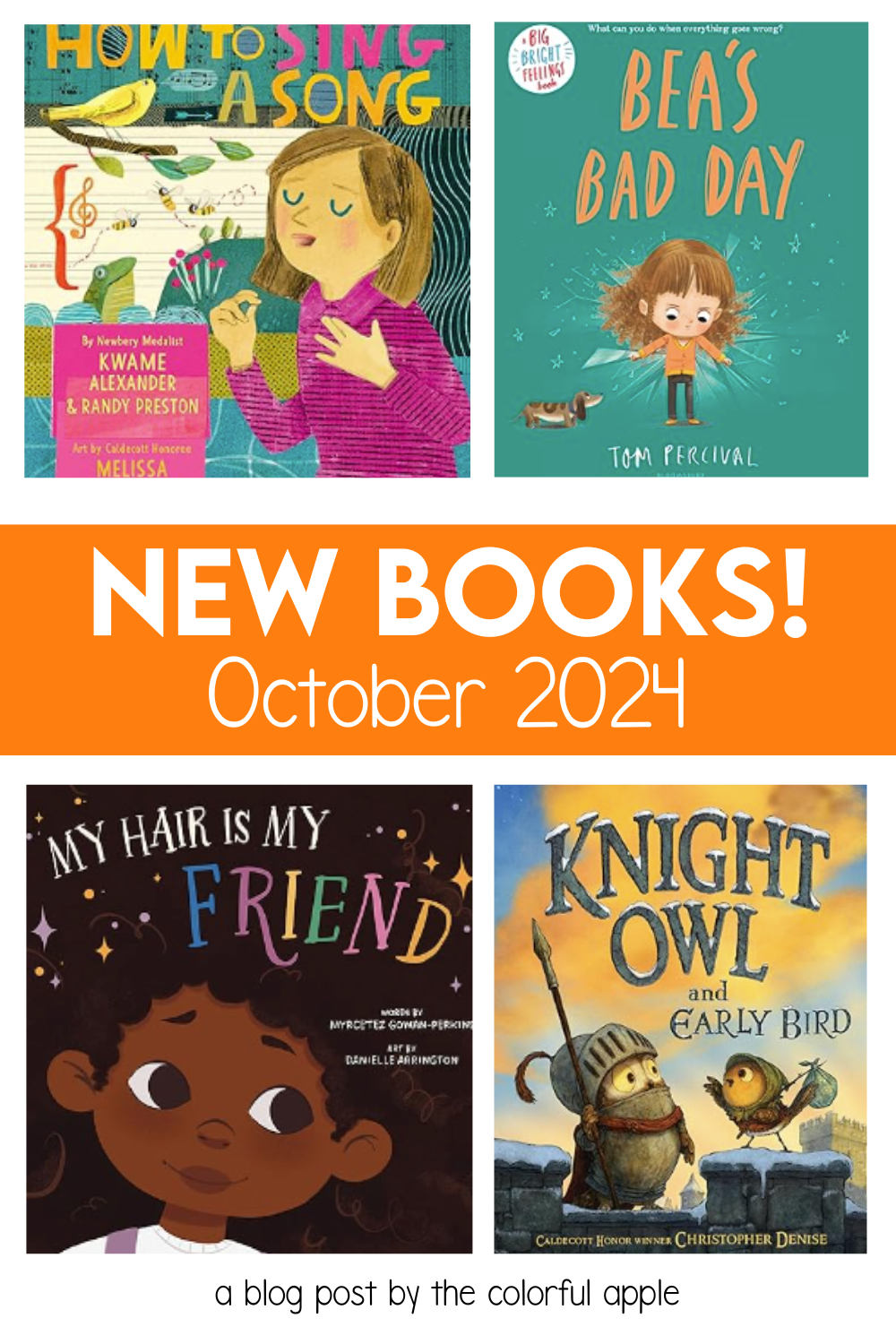 New Books October 2024 - The Colorful Apple