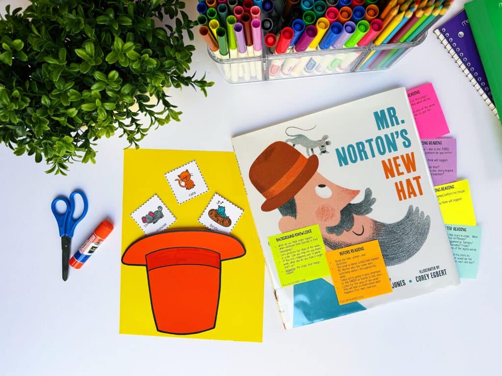 Teaching Sequencing with Mr. Norton's New Hat - The Colorful Apple