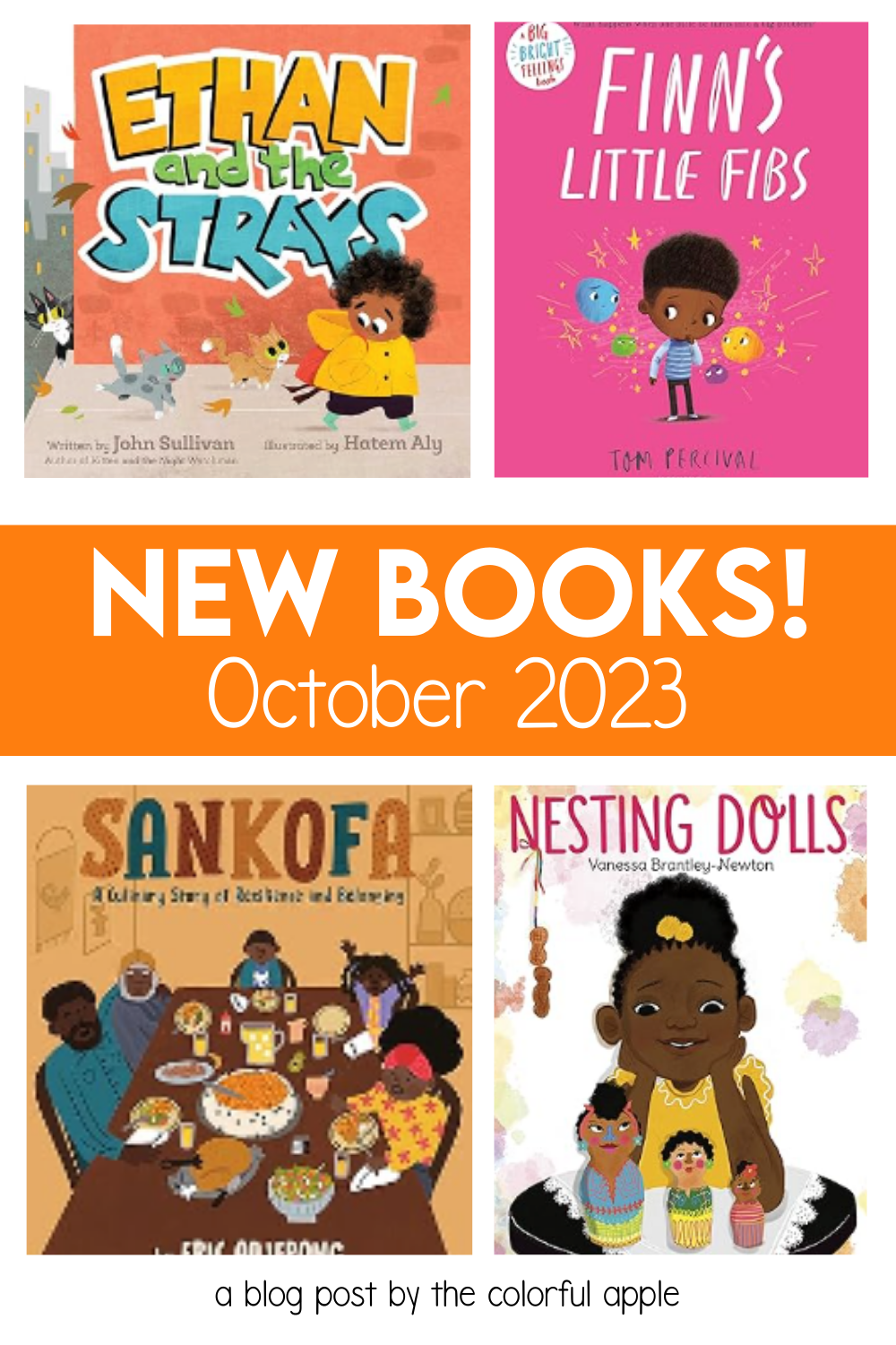 New October Books 2023 - The Colorful Apple