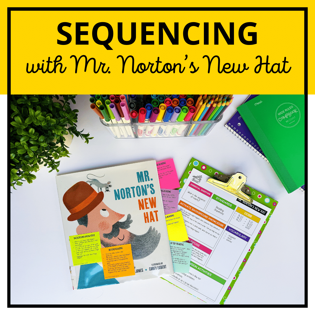 Teaching Sequencing with Mr. Norton's New Hat - The Colorful Apple
