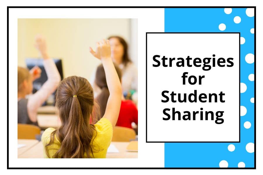 Student Sharing Strategies During Interactive Read Alouds: Balancing ...