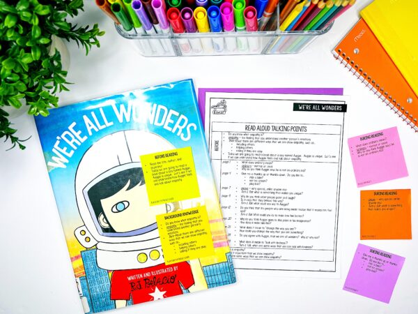 Teaching Empathy with We're All Wonders - The Colorful Apple